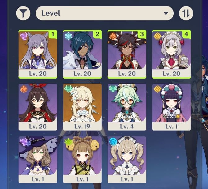 Team building help? Genshin Impact | HoYoLAB