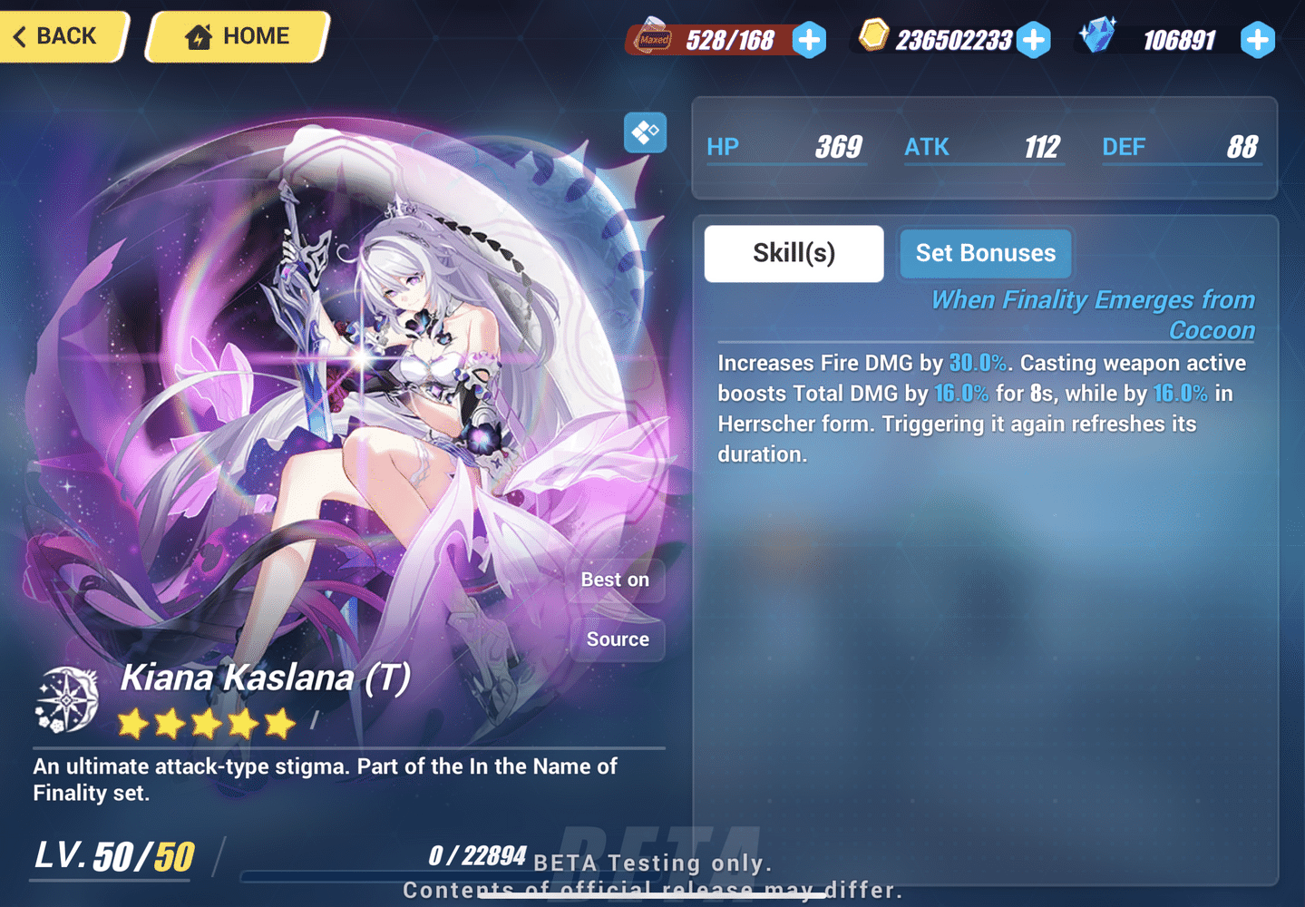 A short beta version Kiana overview Honkai Impact 3rd | HoYoLAB