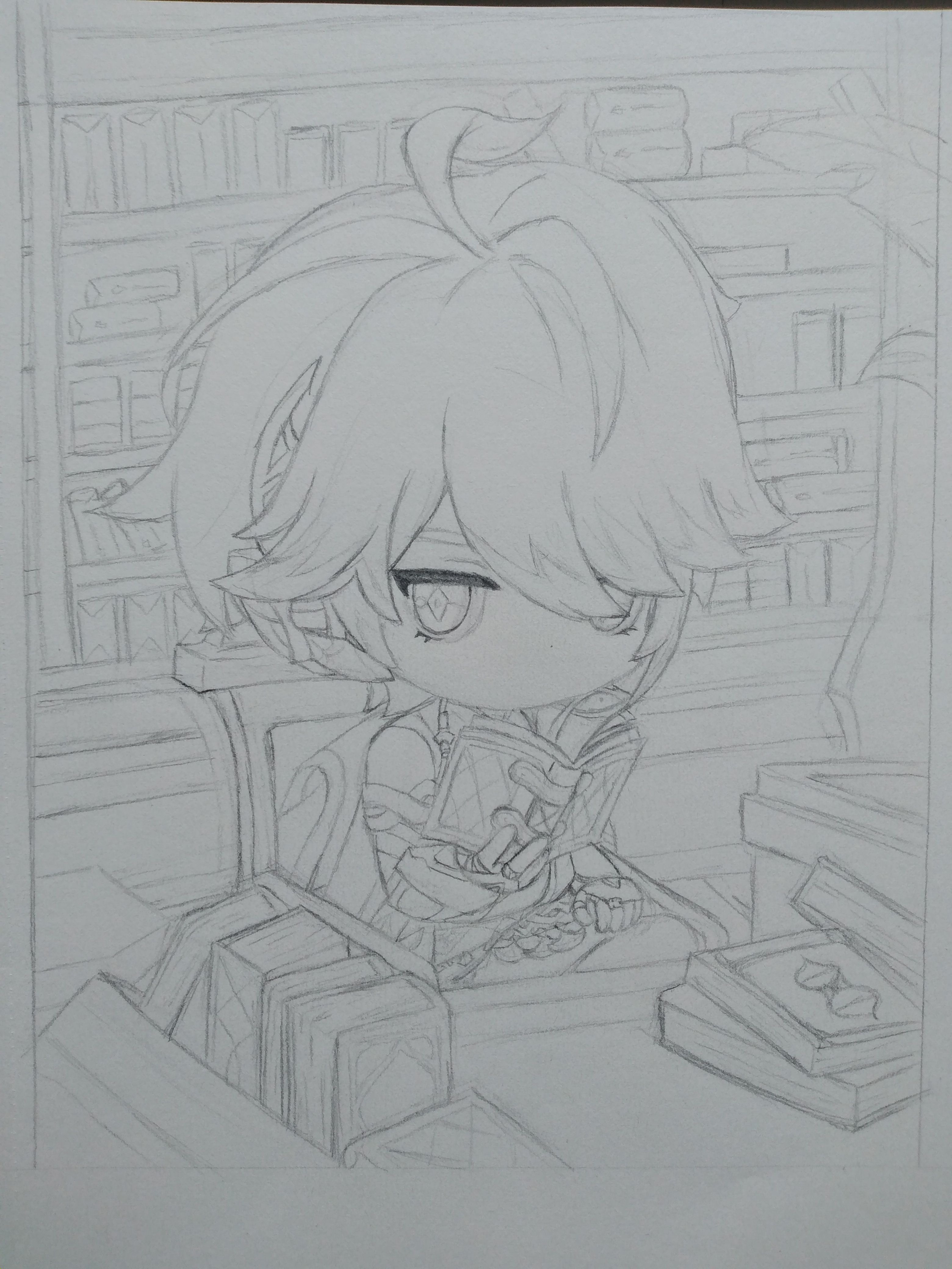 Chibi Alhaitham Genshin Impact | HoYoLAB