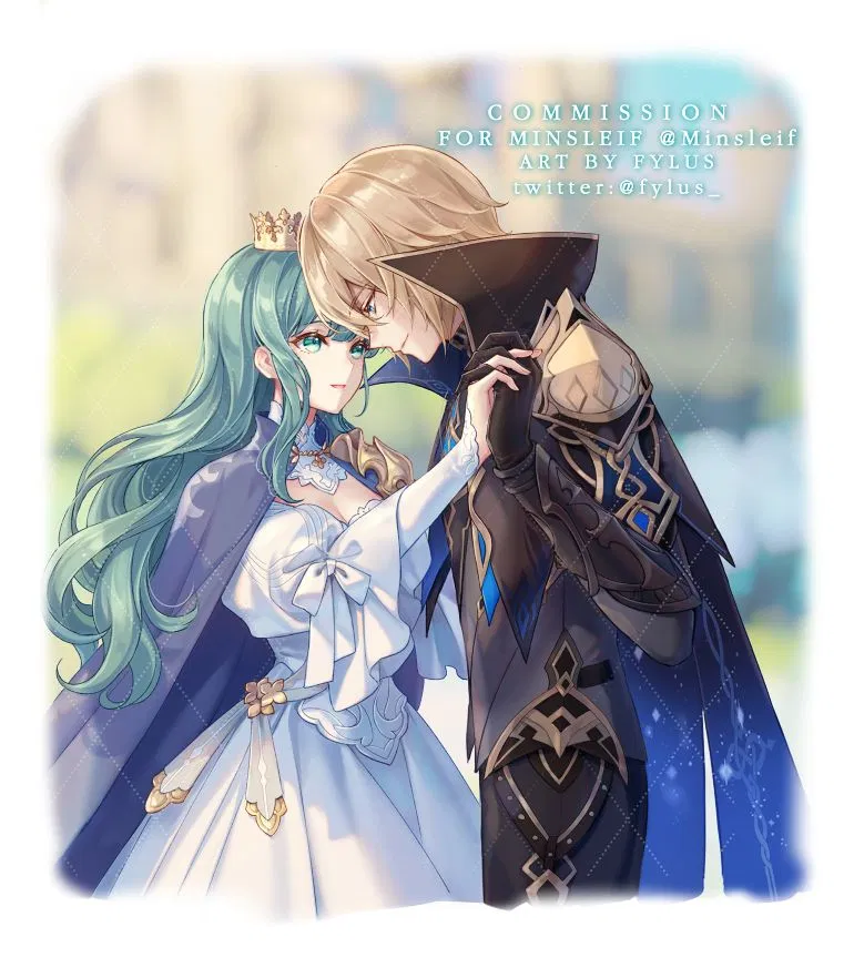 Inteyvat and Hydrangea Genshin Impact | HoYoLAB