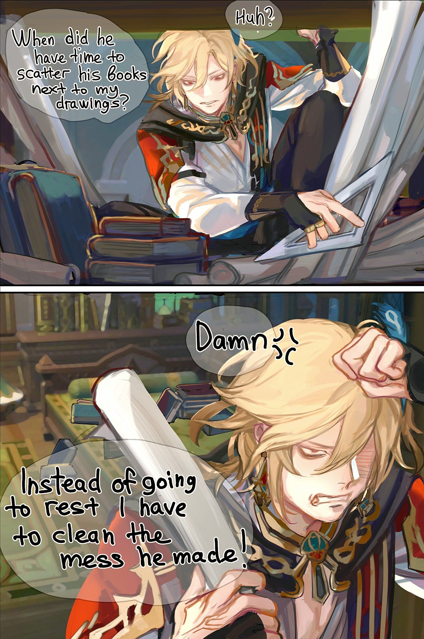 Kaveh is slowly going insane Genshin Impact | HoYoLAB