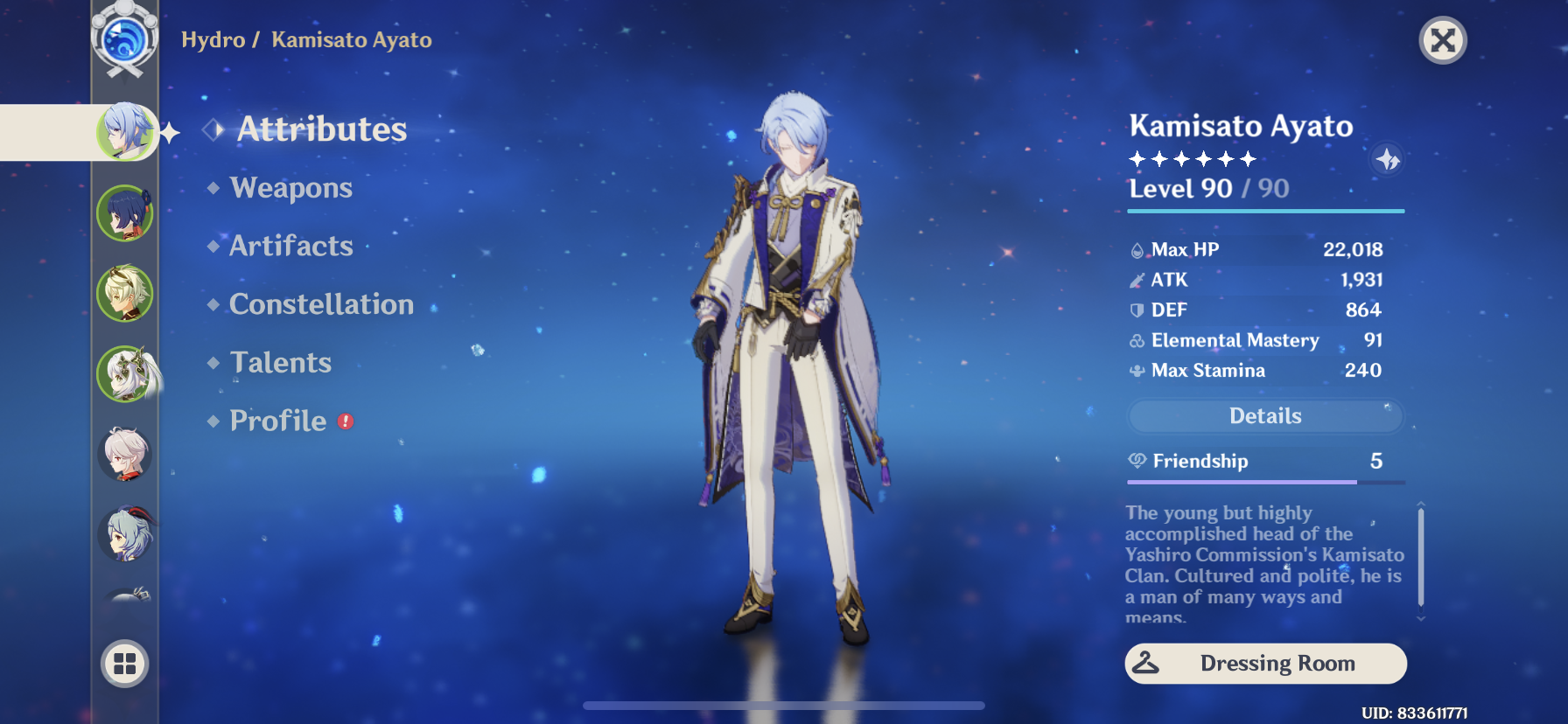 My Ayato Build Genshin Impact | HoYoLAB