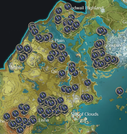Violetgrass locations! Genshin Impact | HoYoLAB