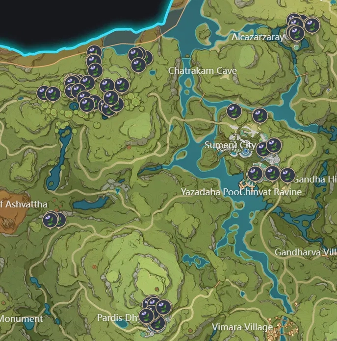 Padisarah locations! Genshin Impact | HoYoLAB