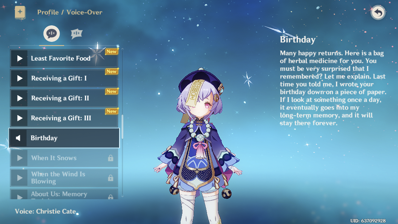 On my birthday too… Genshin Impact | HoYoLAB