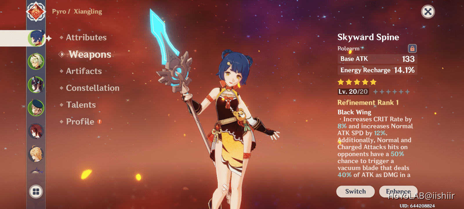 Time to make a normal attacks xiangling Genshin Impact | HoYoLAB