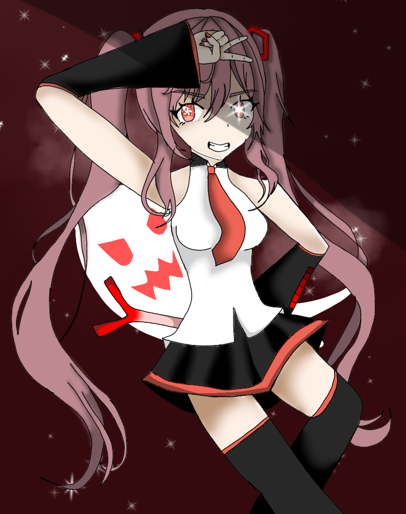 Hu tao hatsune miku style! I am 11 years old Genshin Impact | HoYoLAB