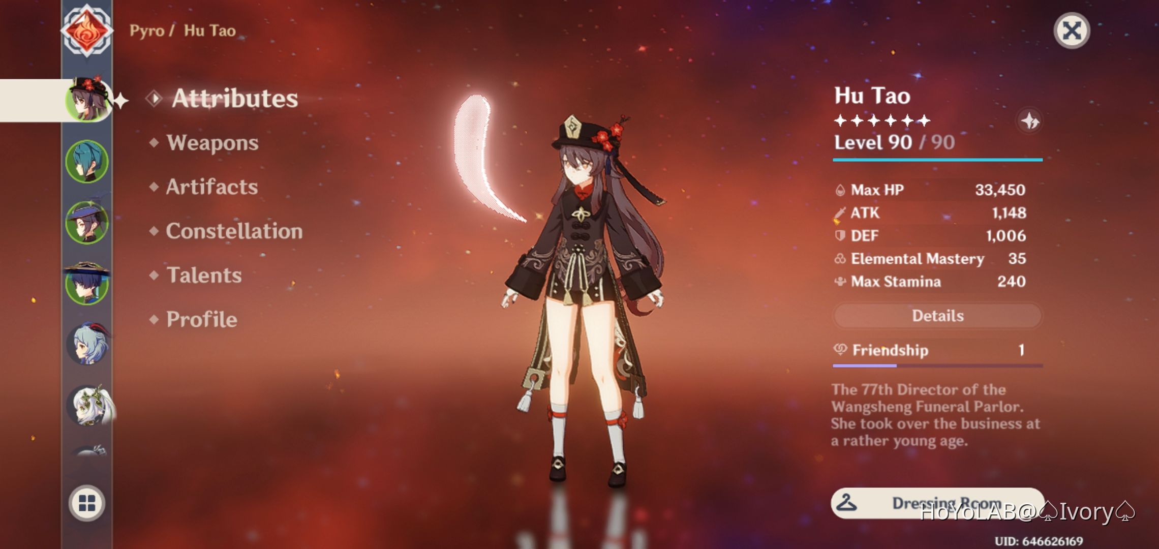 Rate my Hutao build and give tips(kindly) Genshin Impact | HoYoLAB