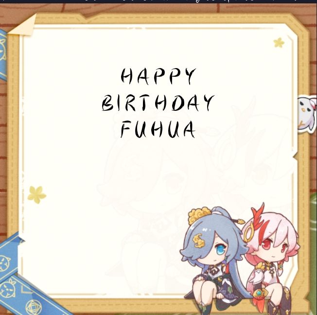 happy birthday fuhua Honkai Impact 3rd | HoYoLAB
