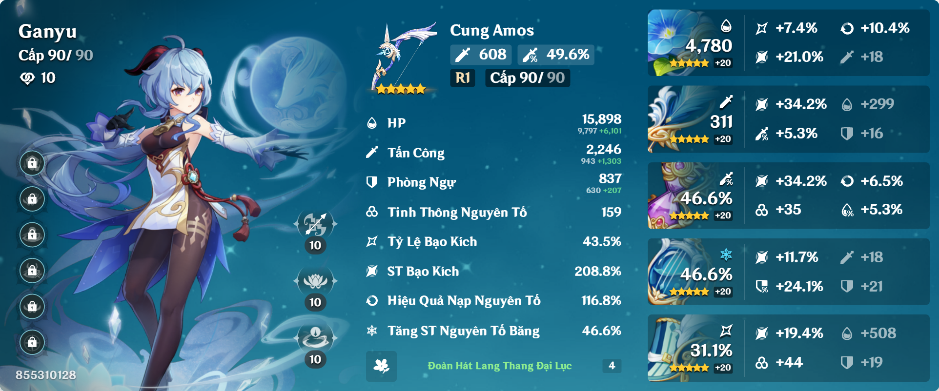 Mọi người đánh giá sao về Ganyu và Raiden này của mình? Genshin Impact ...