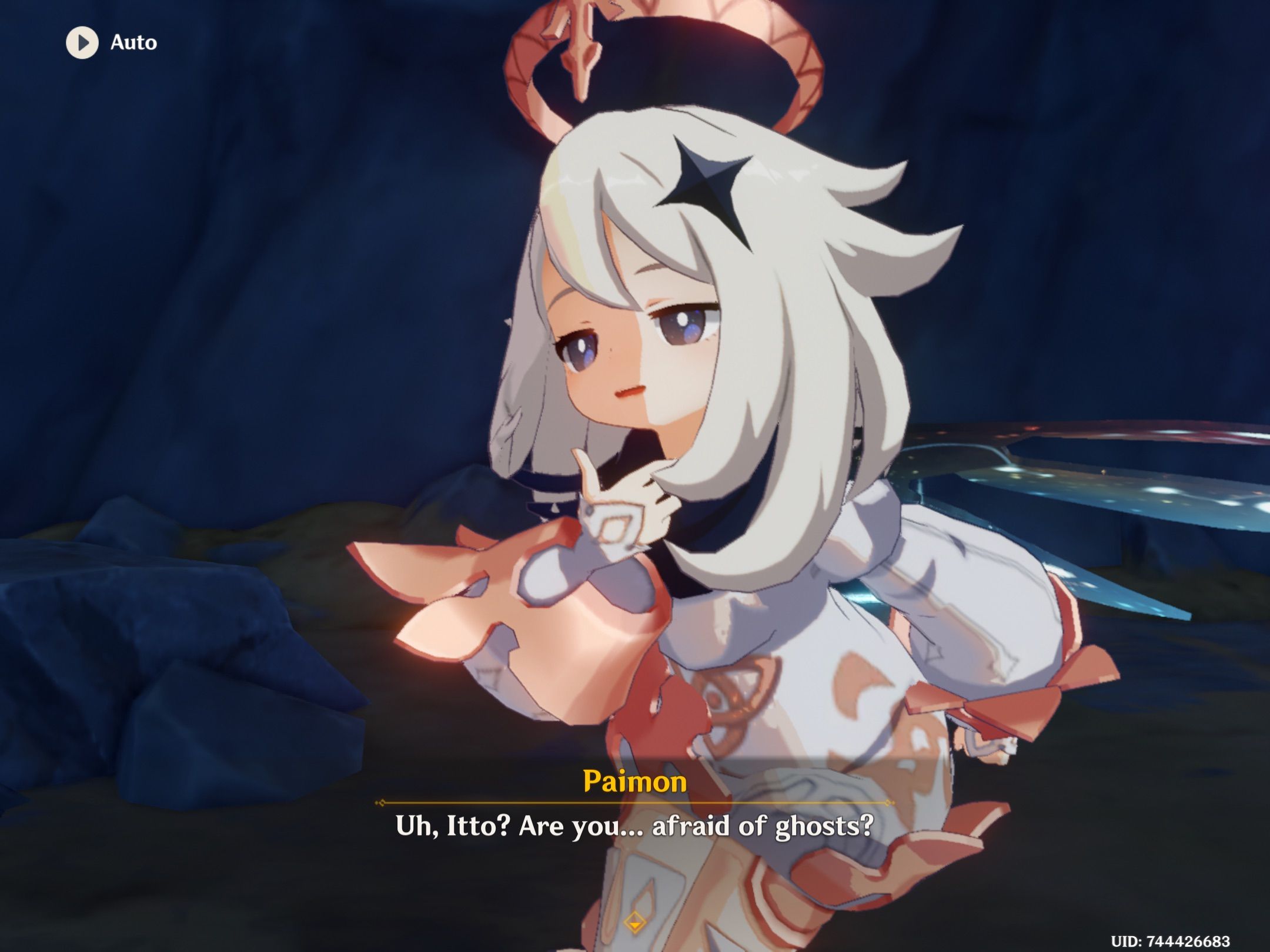 What i do in my free time? TAKE STUP*D PICTURES OF PAIMON OFC :D ...