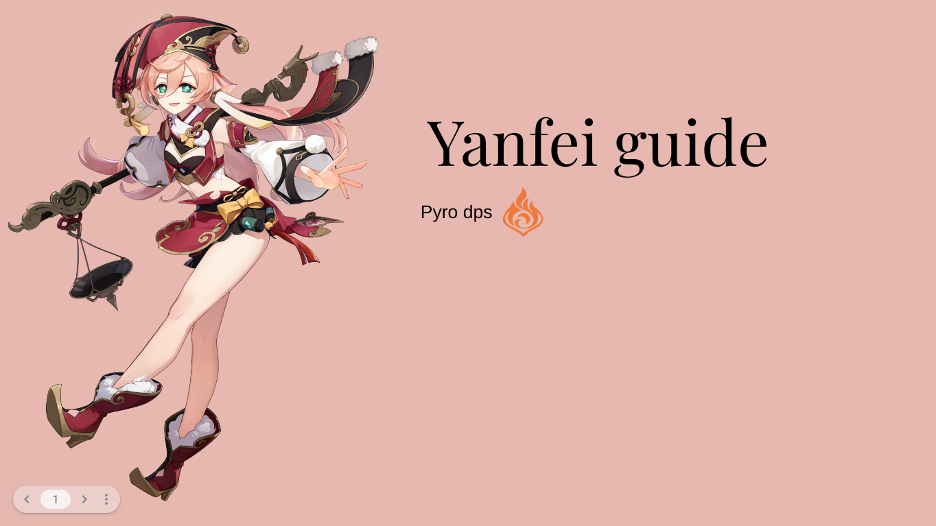 Yanfei guide Genshin Impact | HoYoLAB