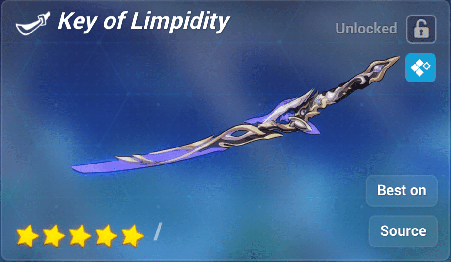 [6.4 Beta] Обзор и гайд оружия Key of Limpidity (Unity) Honkai Impact ...