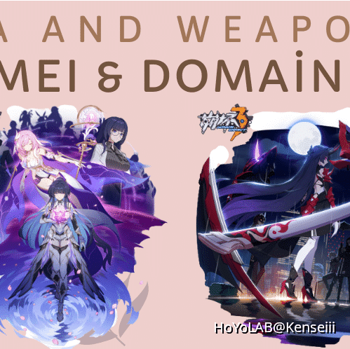 (Beta v6.4) Raiden Mei Stigmata and Domain of Unity Weapon Guide Honkai ...