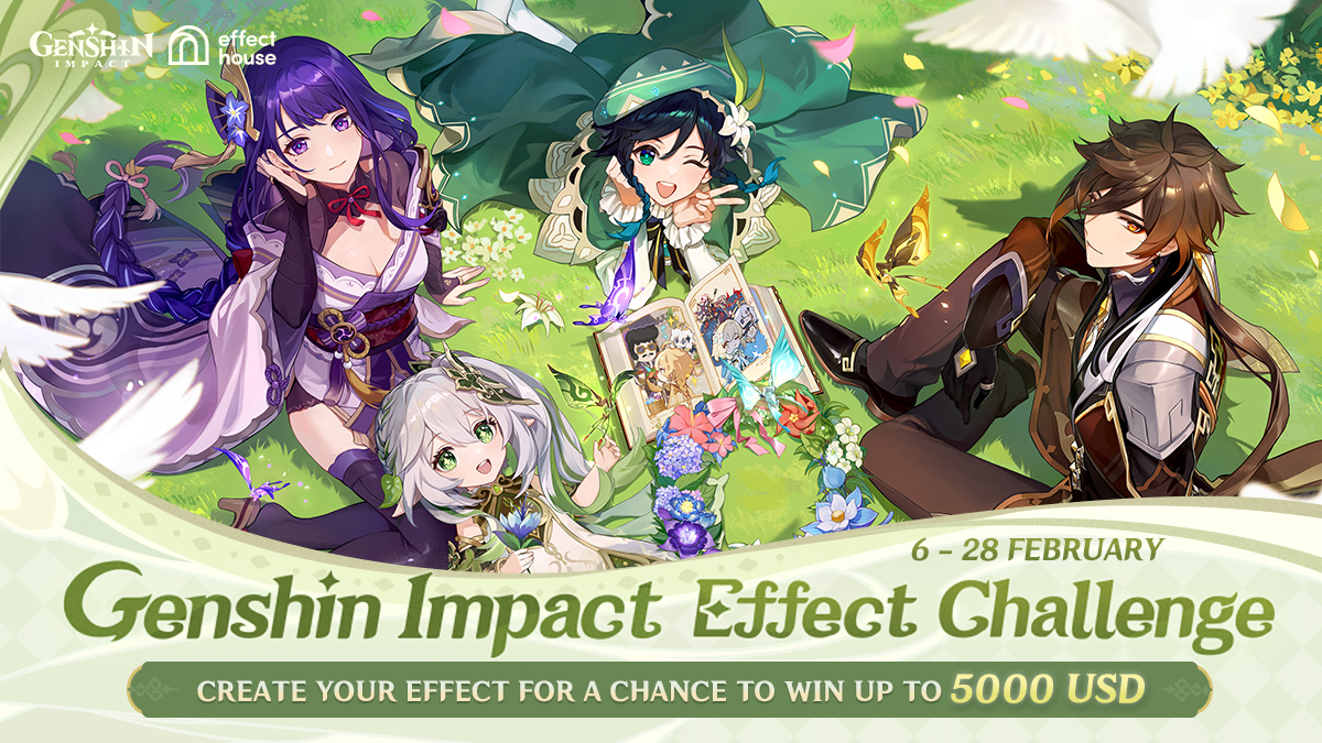 Effect House event is available on TikTok now! Genshin Impact | HoYoLAB
