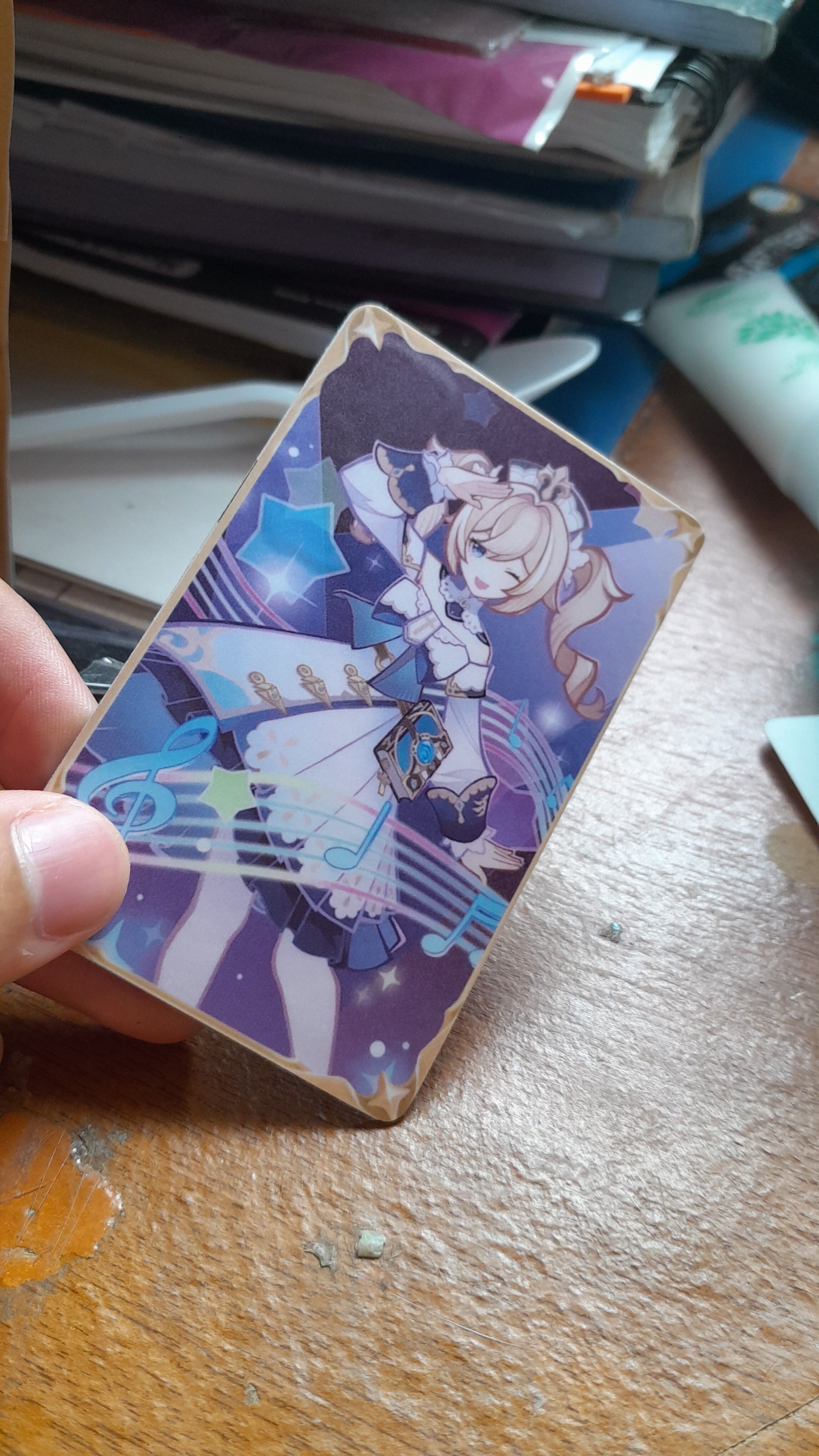 barbara TnG card Genshin Impact | HoYoLAB