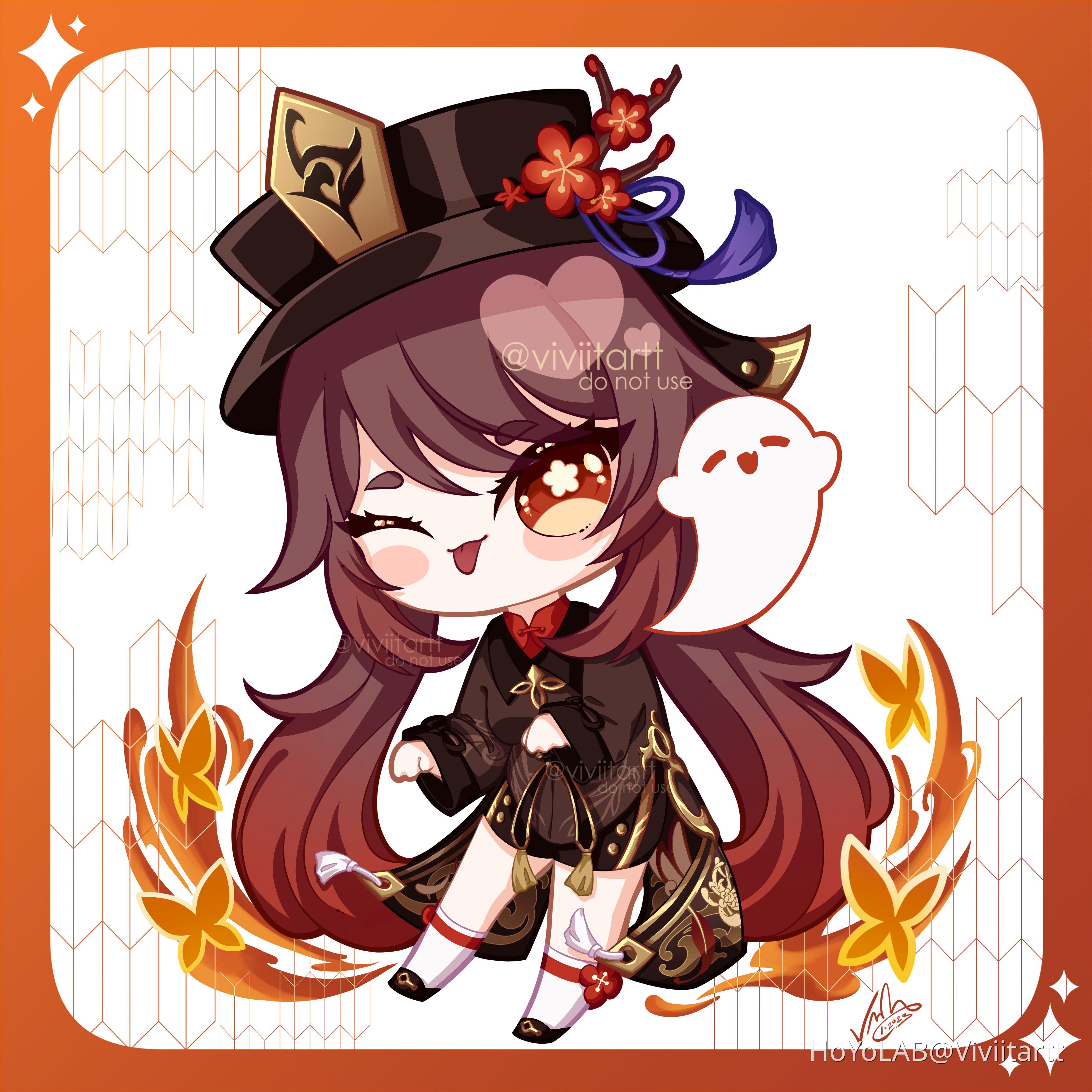Chibi Hu Tao Genshin Impact | HoYoLAB