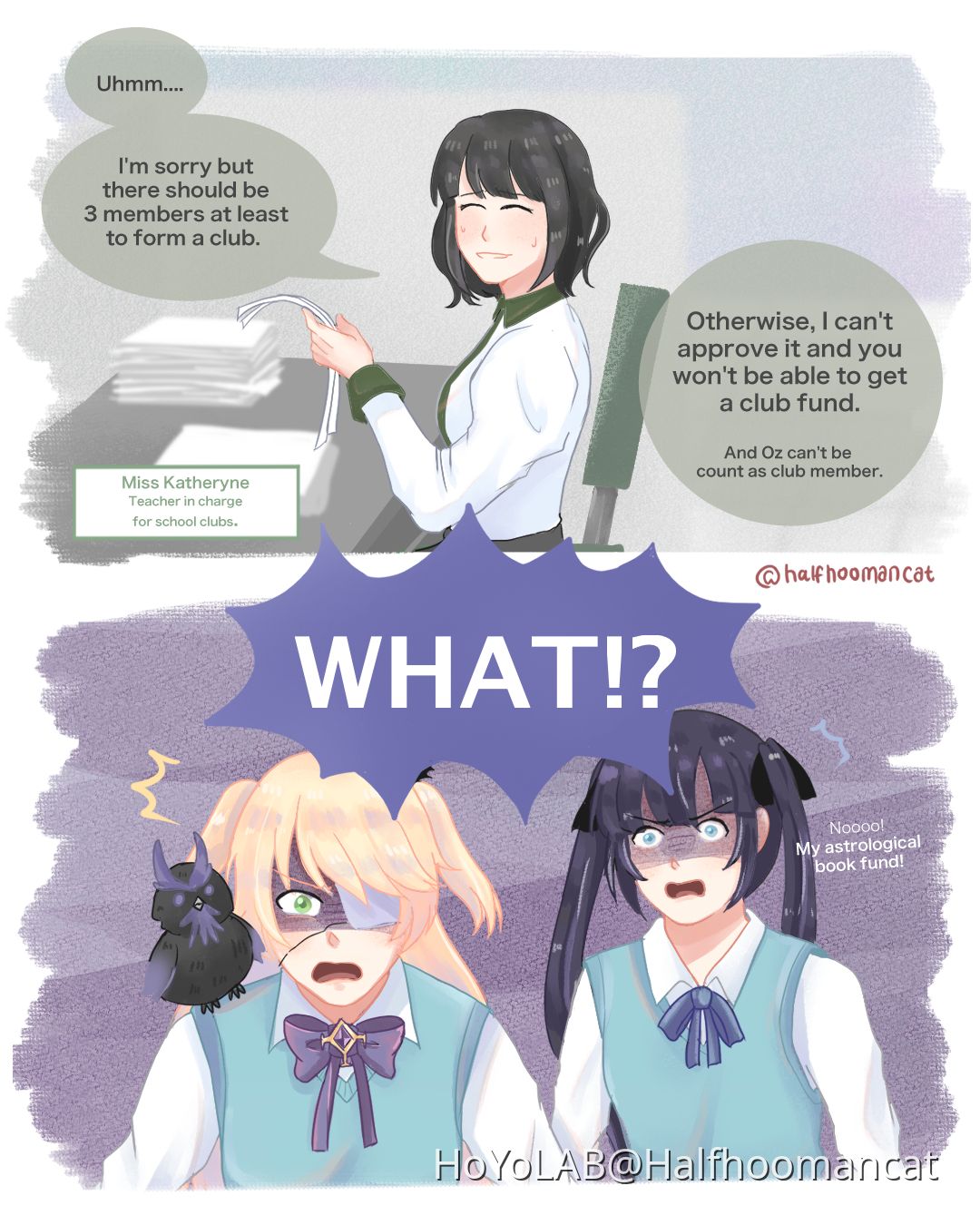 Genshin School AU Genshin Impact | HoYoLAB