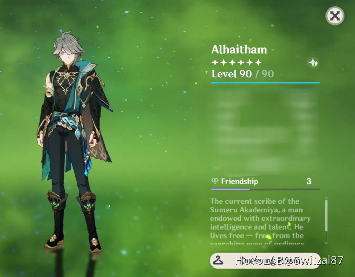 Finally fully level up Alhaitham Genshin Impact | HoYoLAB