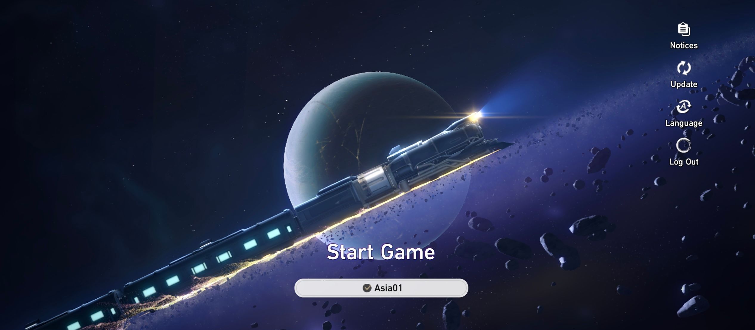 Sneak Peek of the starting page for Honkai: Star Rail Honkai: Star Rail ...