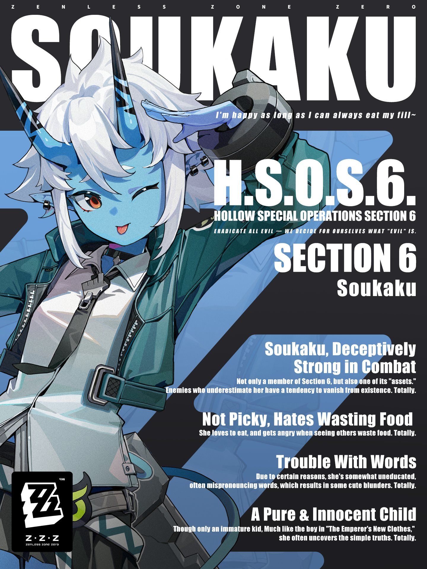 Blue Zenless Zone Zero | HoYoLAB