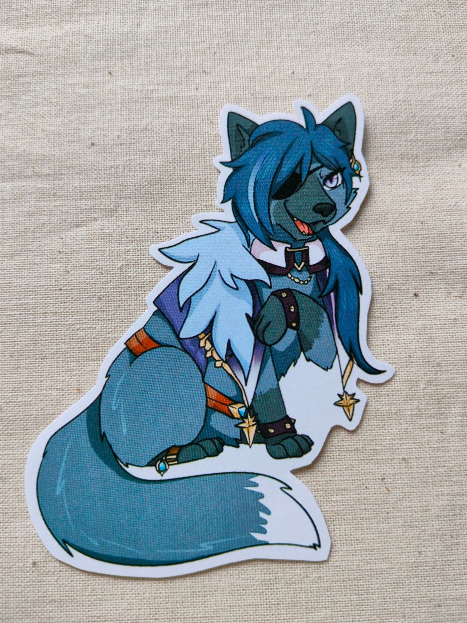 Kaeya fox sticker Genshin Impact | HoYoLAB