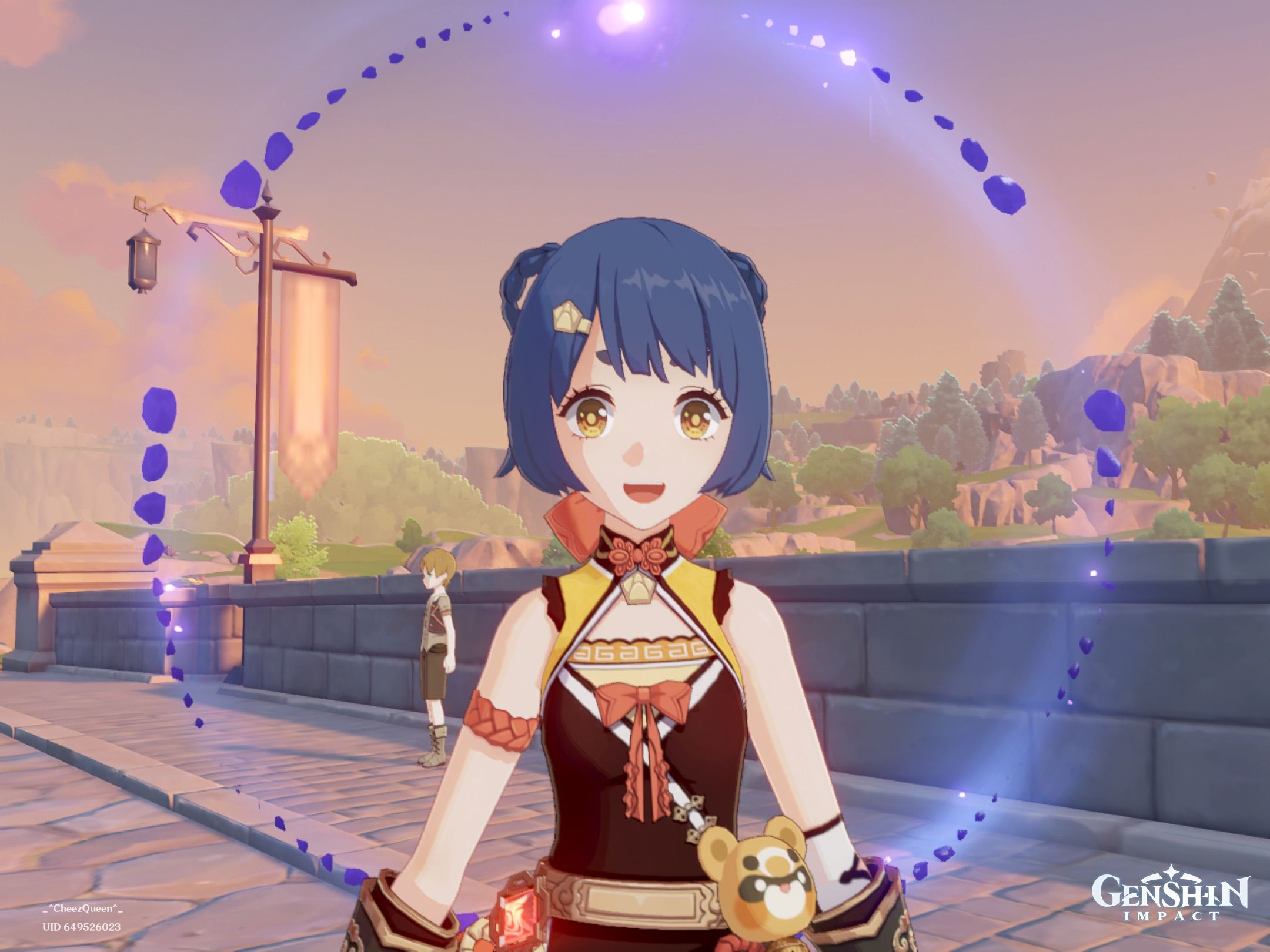 I just realised every character has different expressions in the camera ...