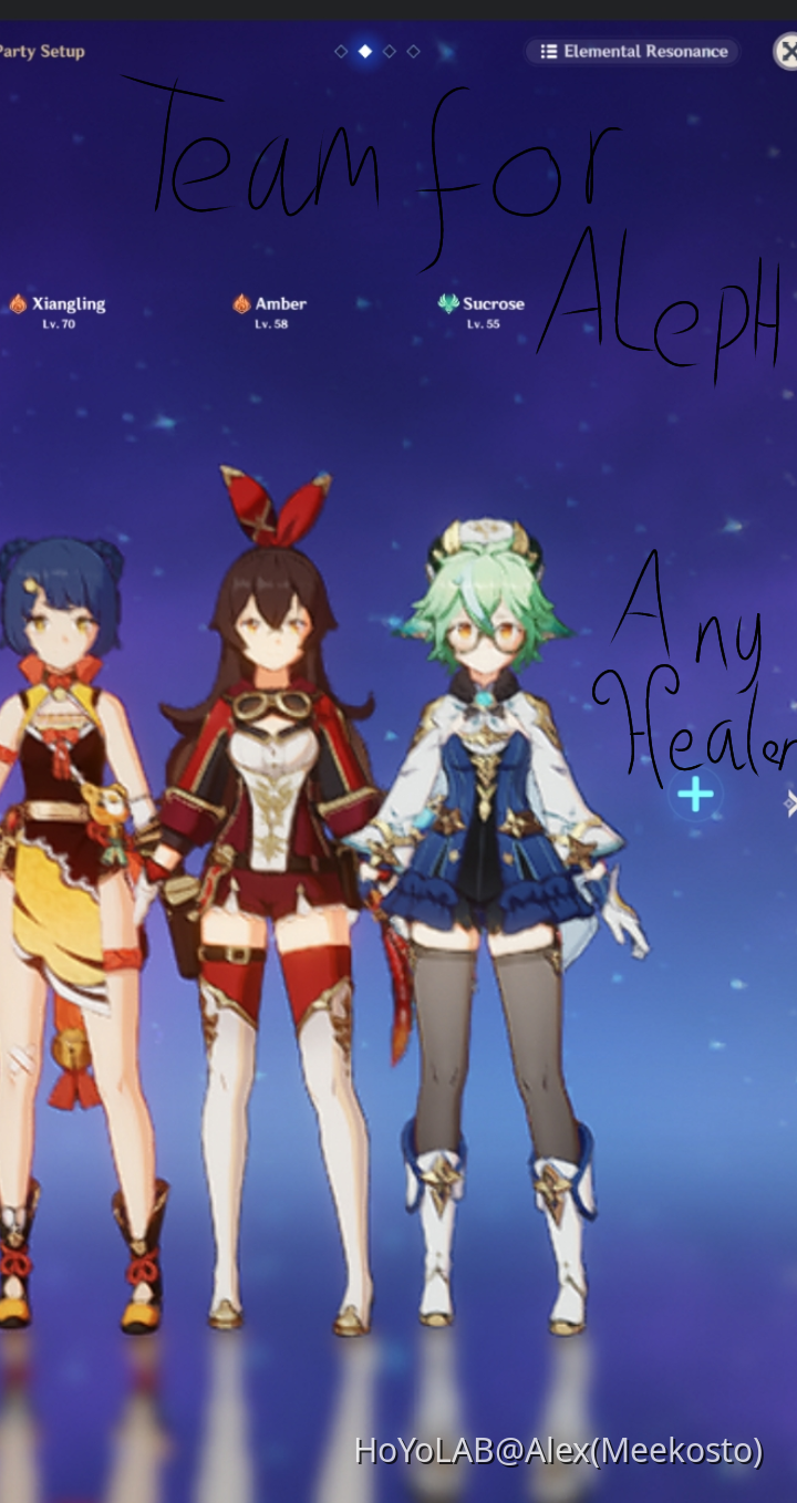 Team for Aleph(electro hypostasis) Genshin Impact | HoYoLAB
