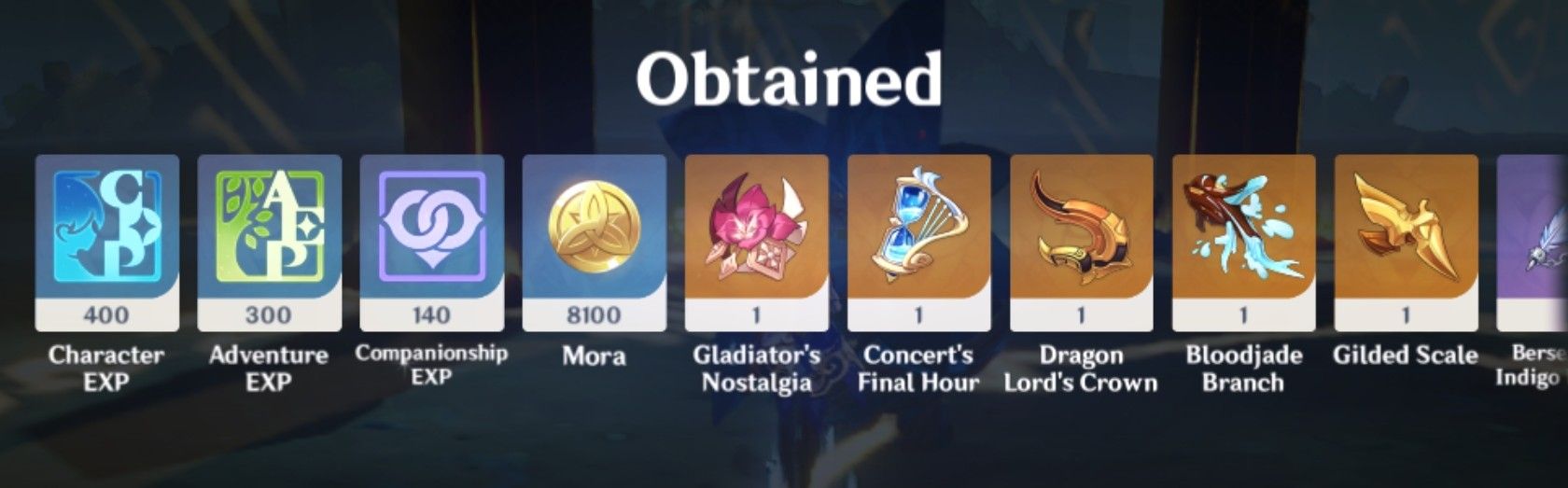 Got some nice drops today 👍 Genshin Impact | HoYoLAB