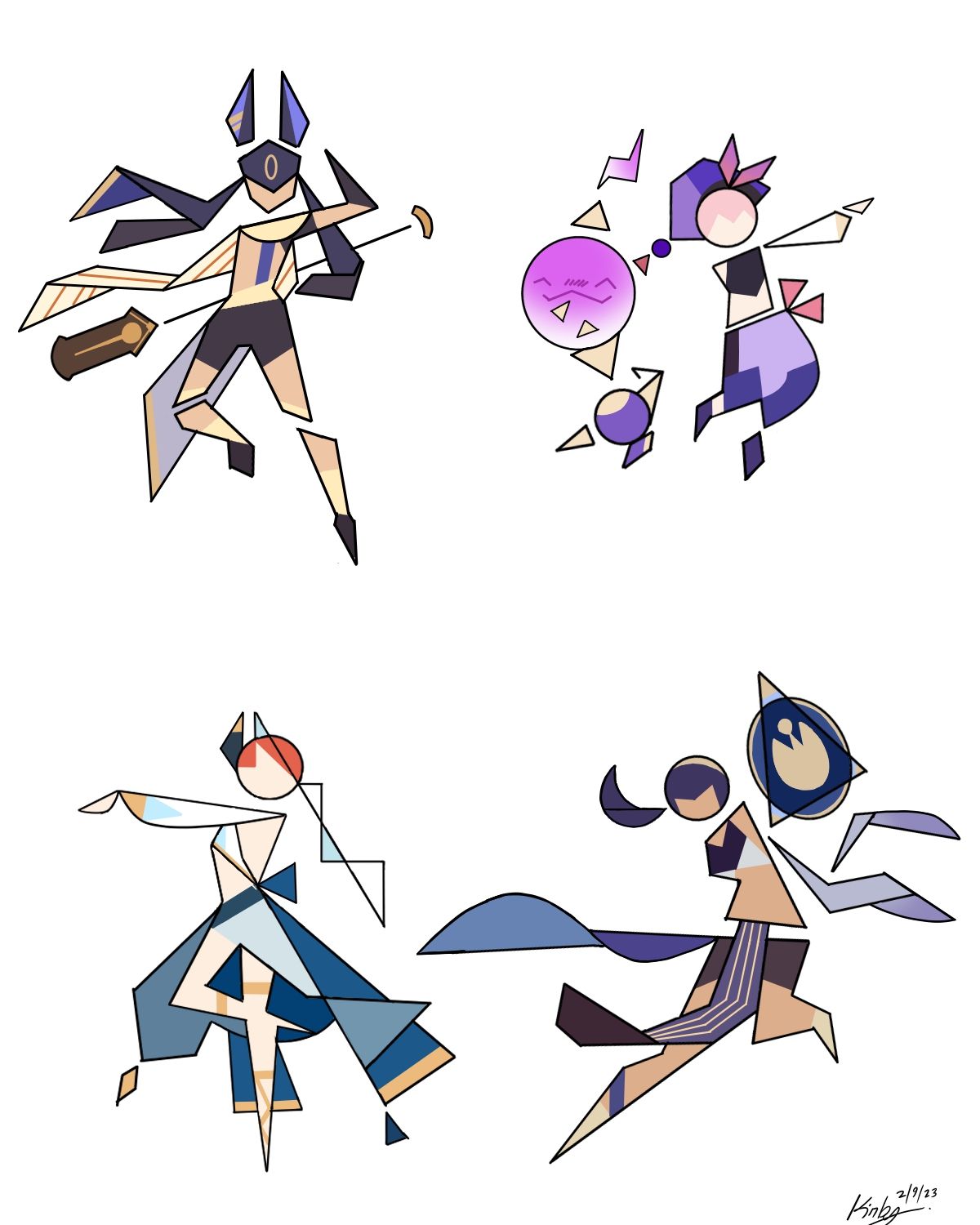 Genshin Simple Shapes Sumeru Edition Batch 2! Genshin Impact | HoYoLAB