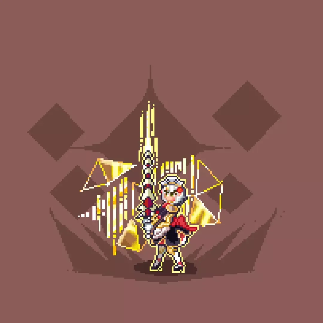 Noelle Pixel Art Genshin Impact | HoYoLAB