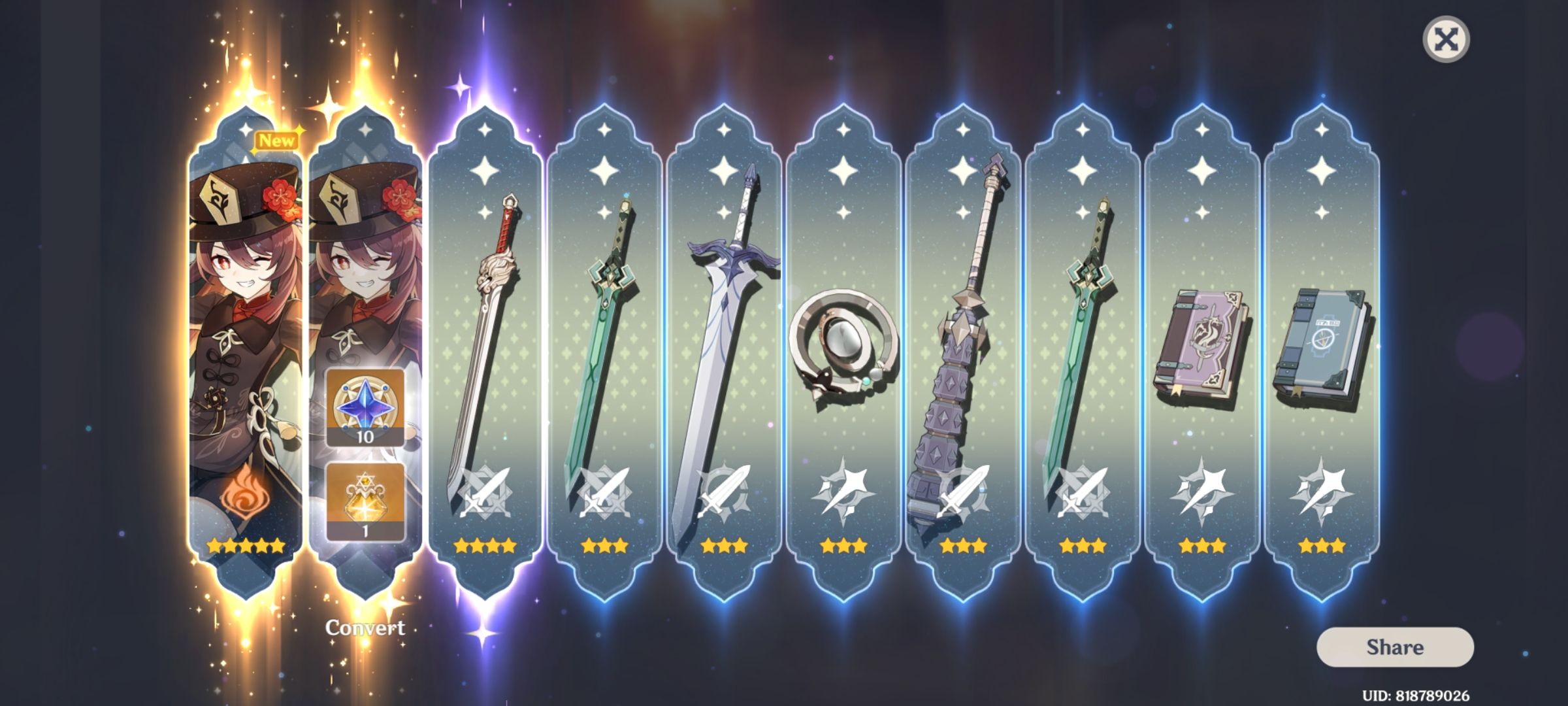 C1 Hu Tao. I'm so lucky that day Genshin Impact | HoYoLAB