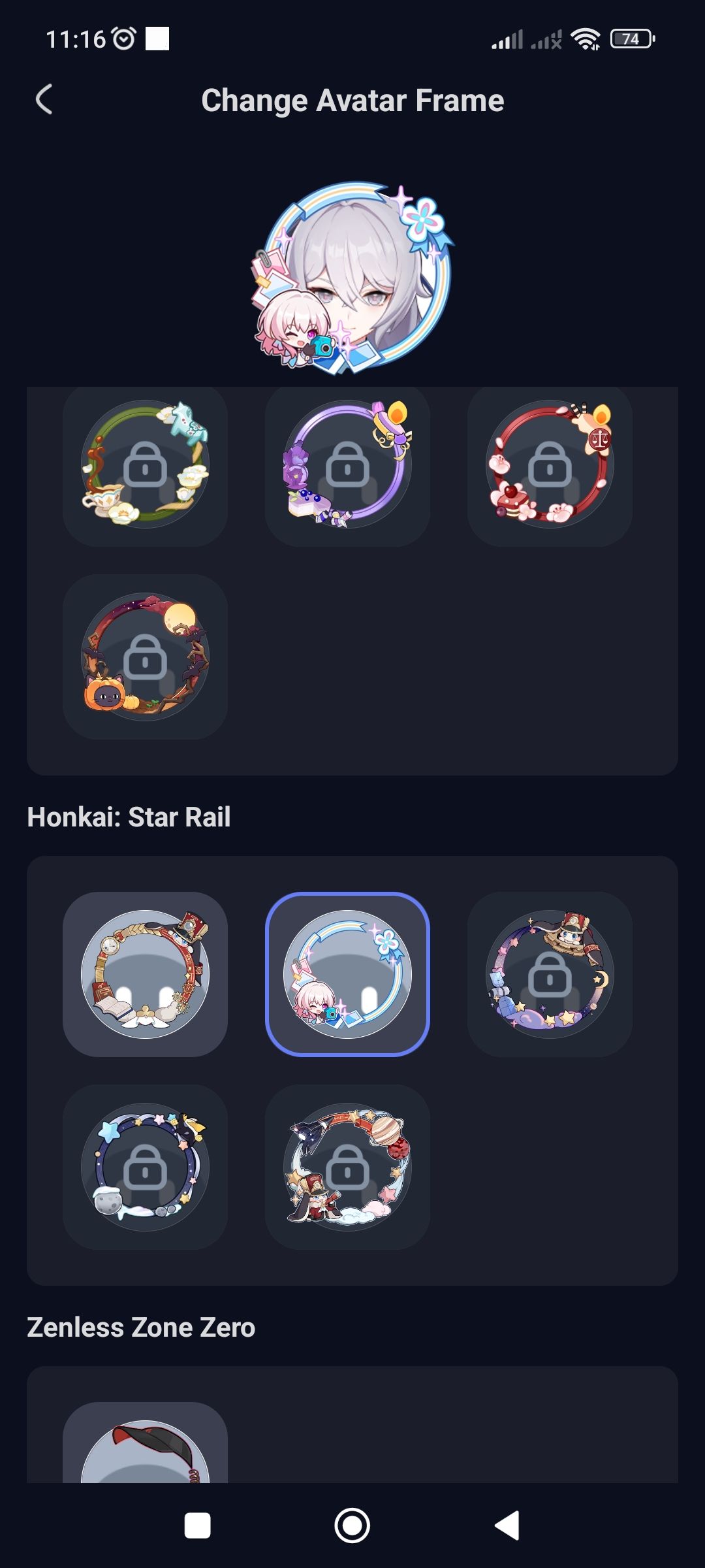 Finally got the frame Honkai: Star Rail | HoYoLAB