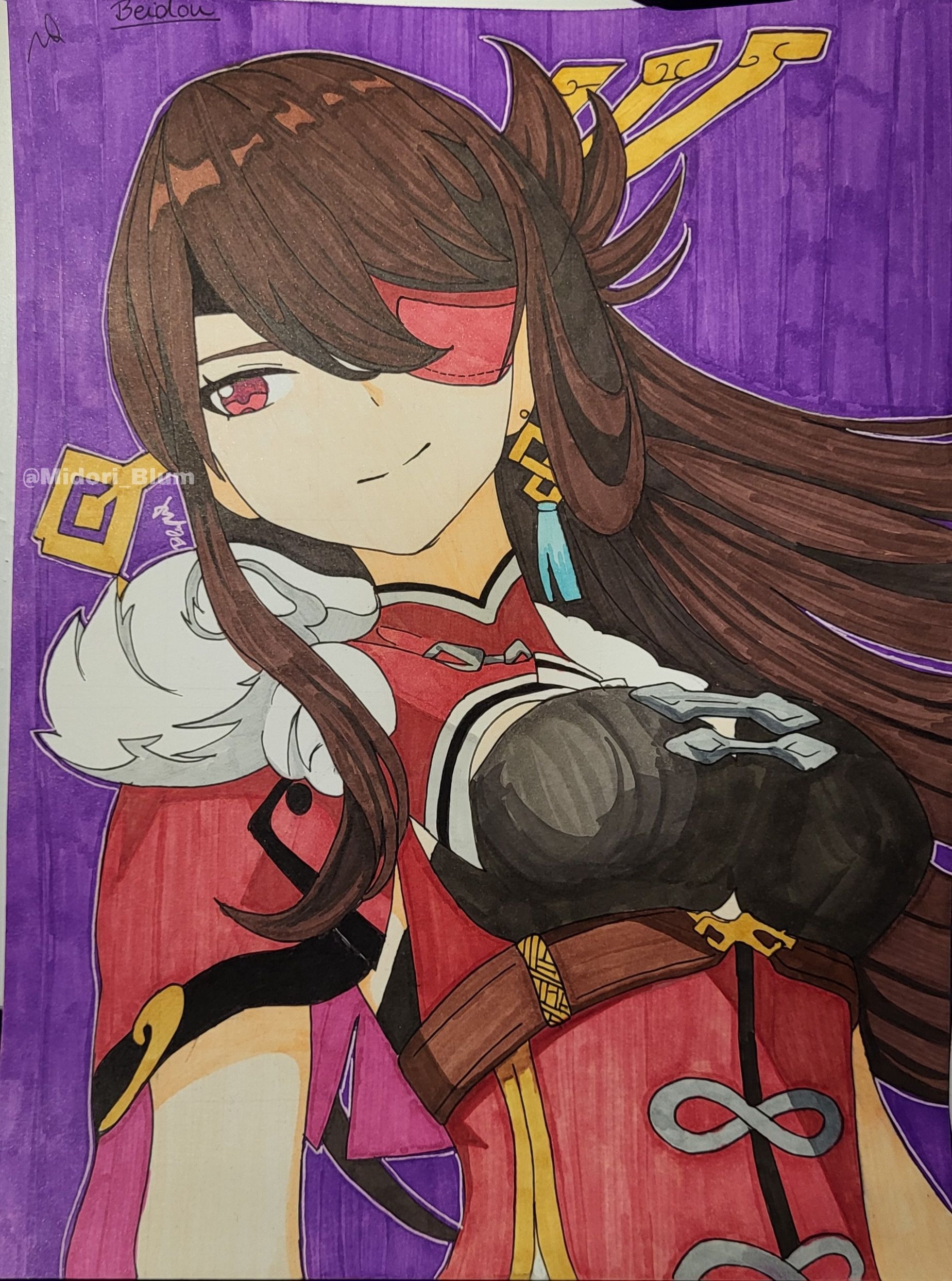 Beidou fanart! ♡ Genshin Impact | HoYoLAB