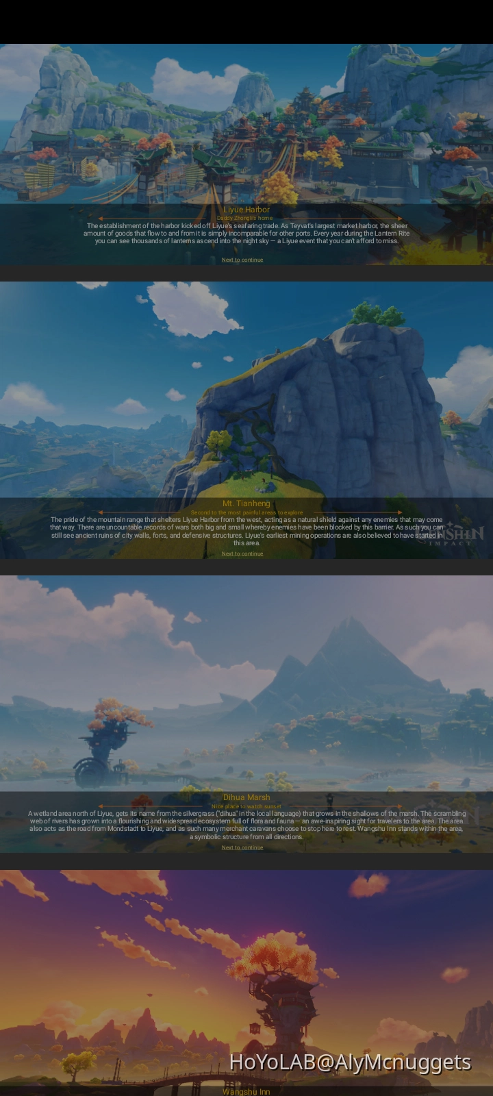 Liyue Powerpoint Template Genshin Impact | HoYoLAB