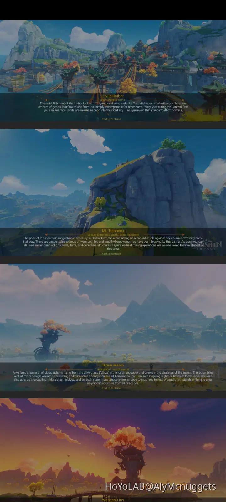 Liyue Powerpoint Template Genshin Impact | HoYoLAB