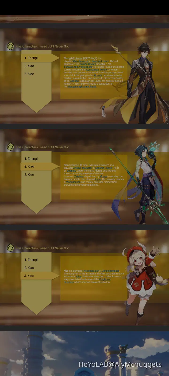 Liyue Powerpoint Template Genshin Impact | HoYoLAB