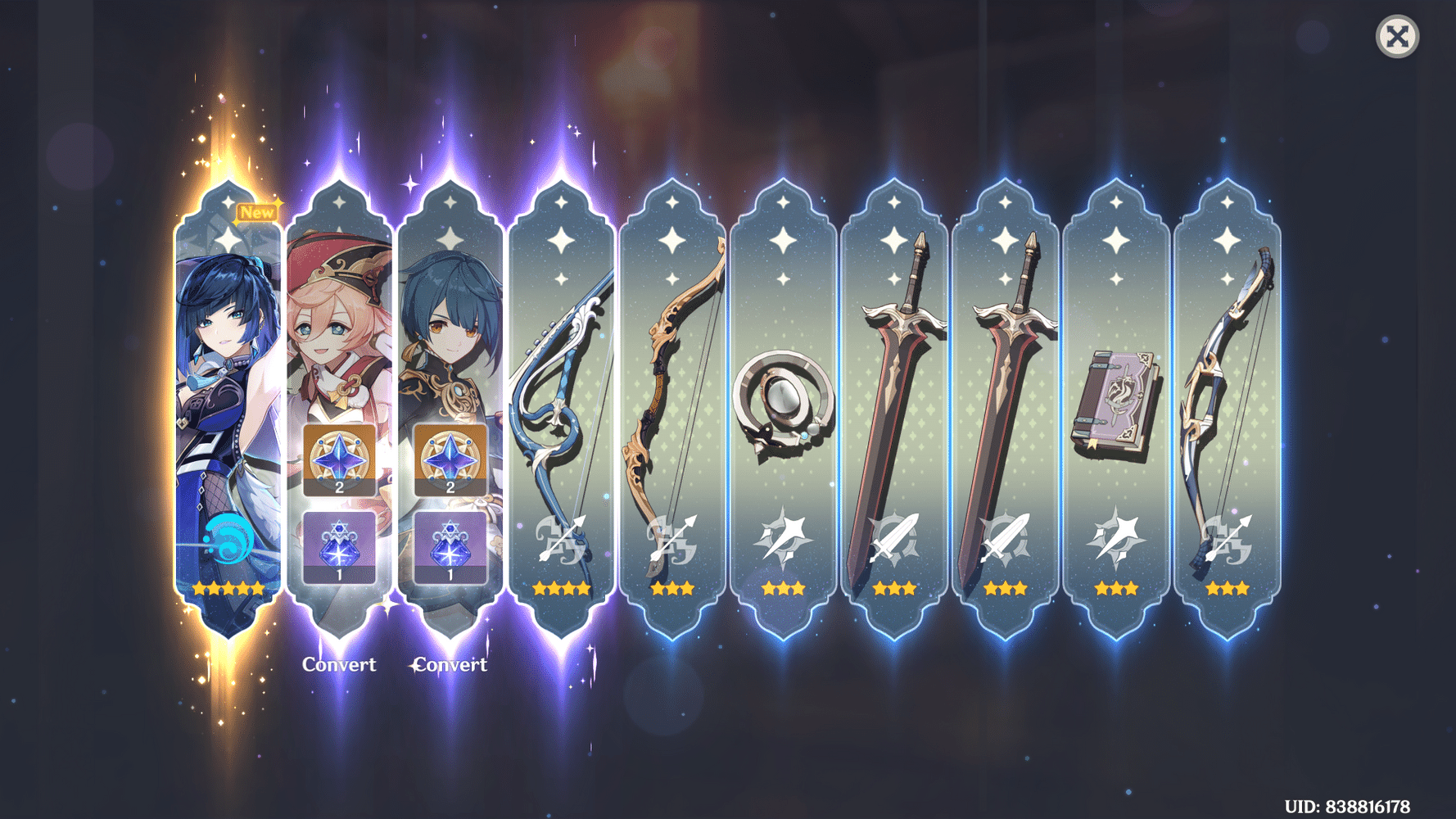 The first time I got Yelan was after my graduation to senior high ...