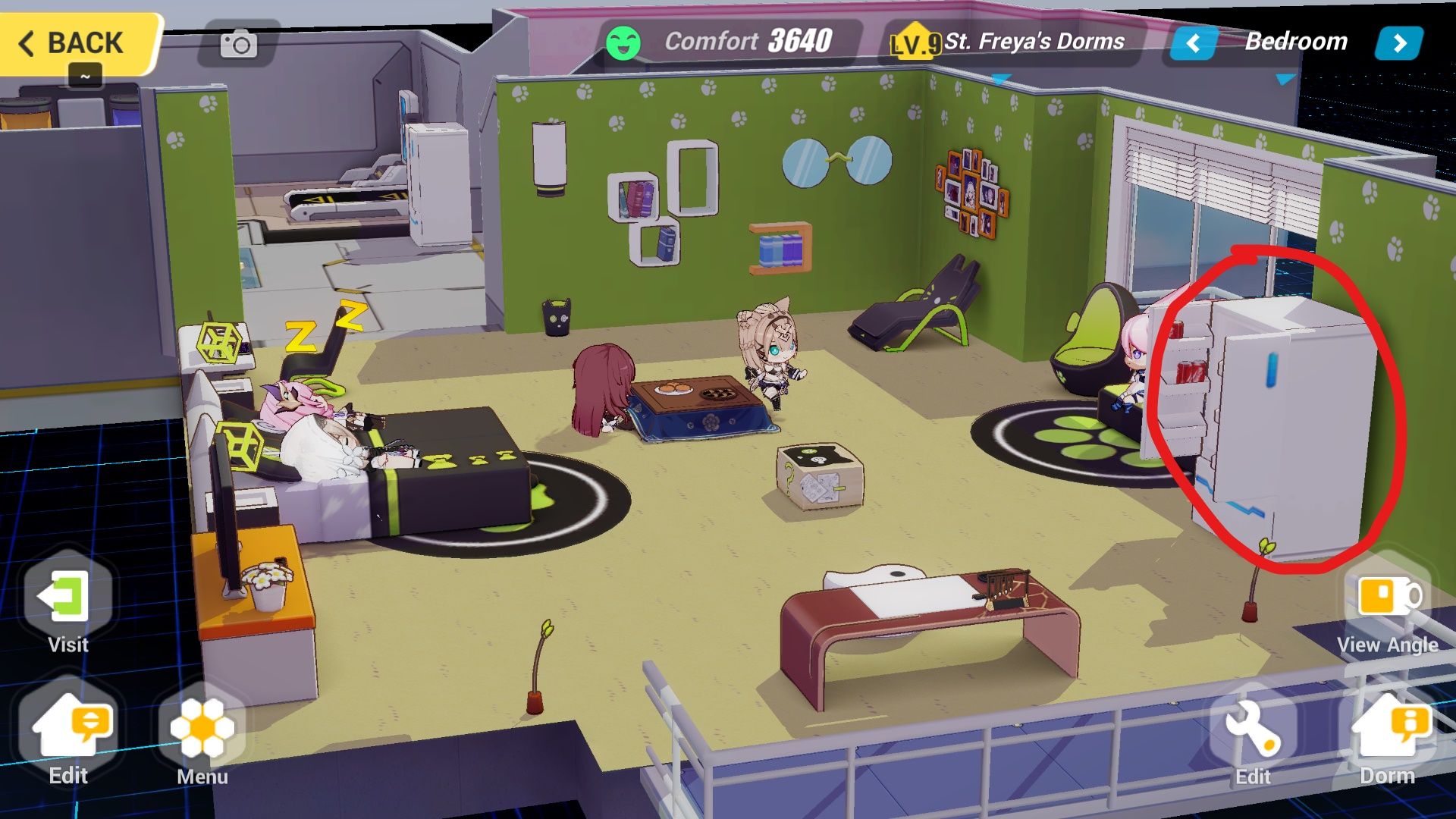 That fridge in dorms Honkai Impact 3rd | HoYoLAB