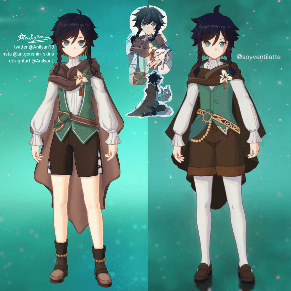 Genshin 2D skins - NPCs with playable models Genshin Impact | HoYoLAB