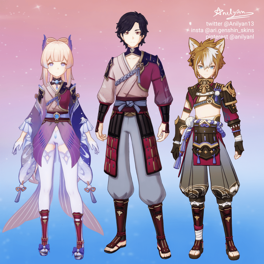 Genshin 2D skins - NPCs with playable models Genshin Impact | HoYoLAB