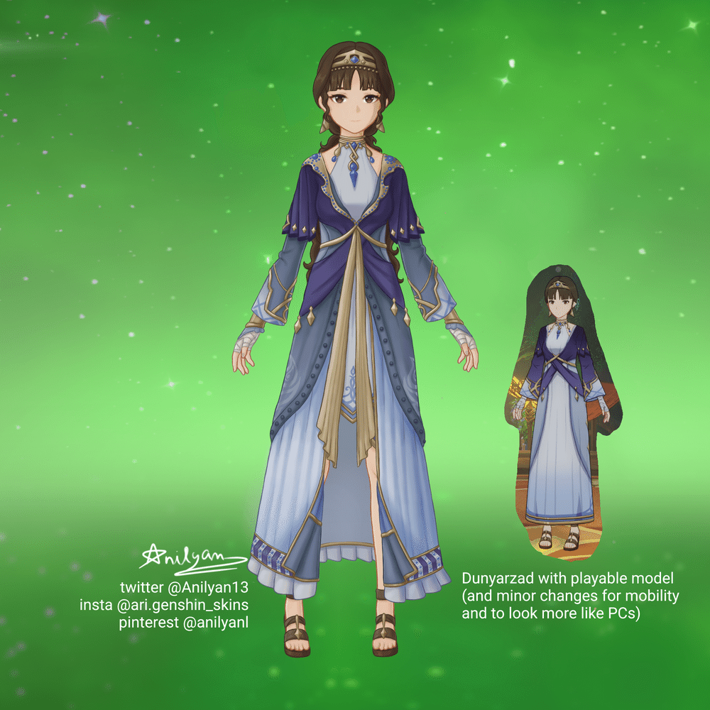 Genshin 2D skins - NPCs with playable models Genshin Impact | HoYoLAB