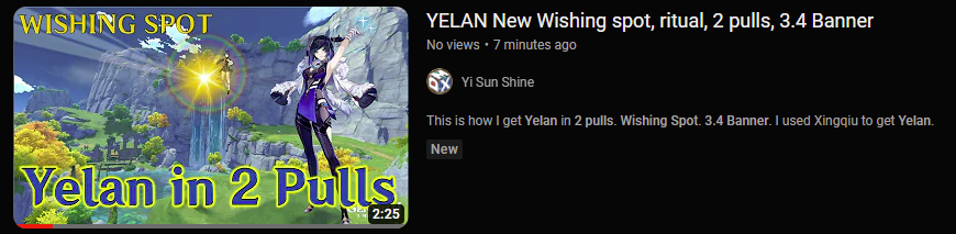 Yelan Wishing ritual and Spot Genshin Impact | HoYoLAB