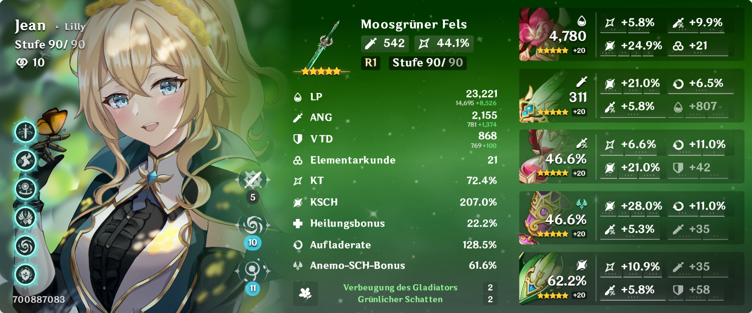 Jean Build Genshin Impact | HoYoLAB