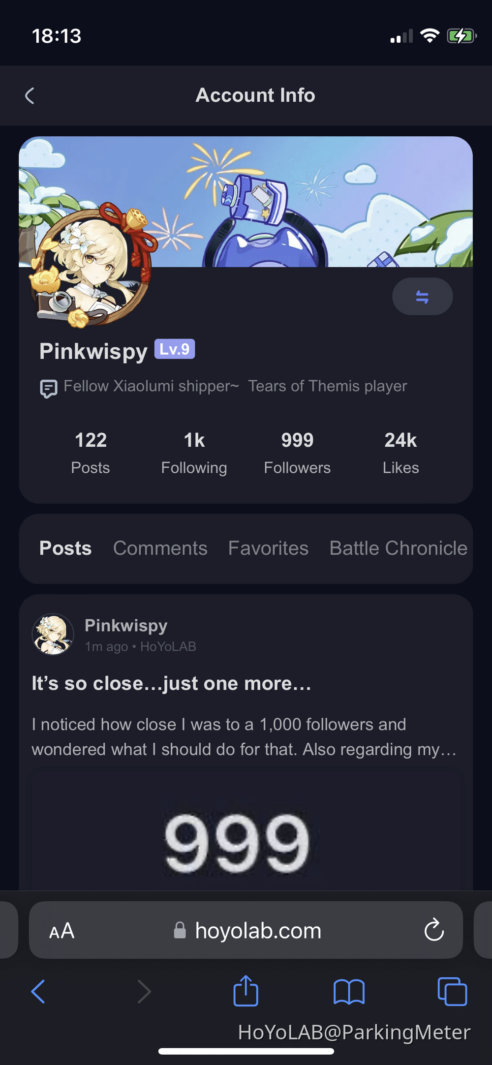 Follow her rn | HoYoLAB