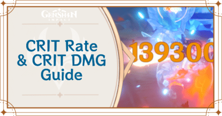CRIT Rate/DMG Guide Genshin Impact | HoYoLAB