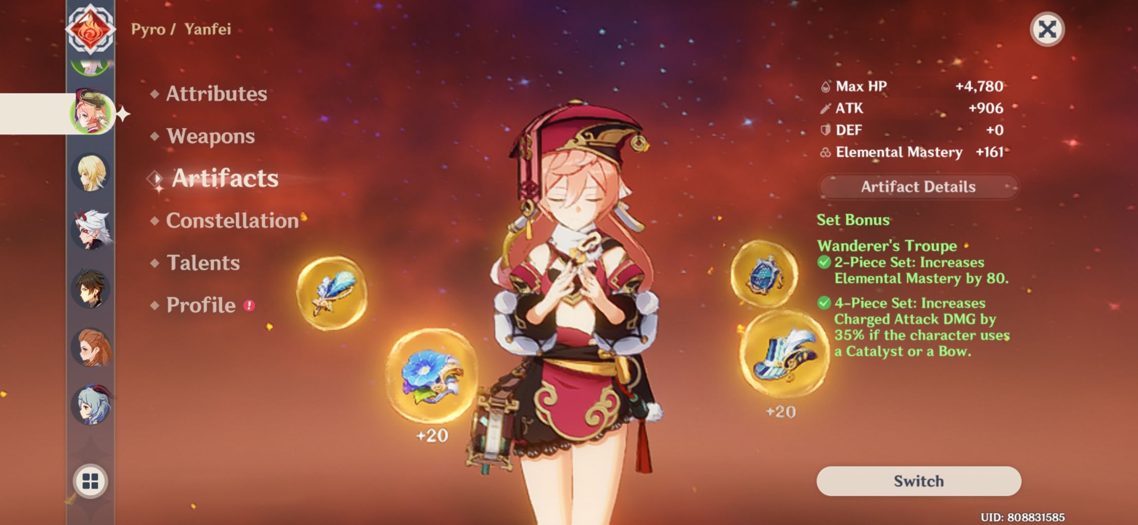 my yanfei build Genshin Impact | HoYoLAB