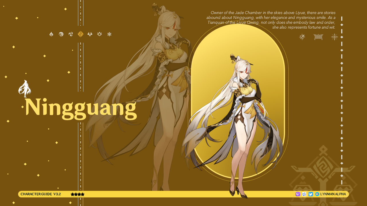 Ningguang | Character Guide [v3.4] Genshin Impact | HoYoLAB