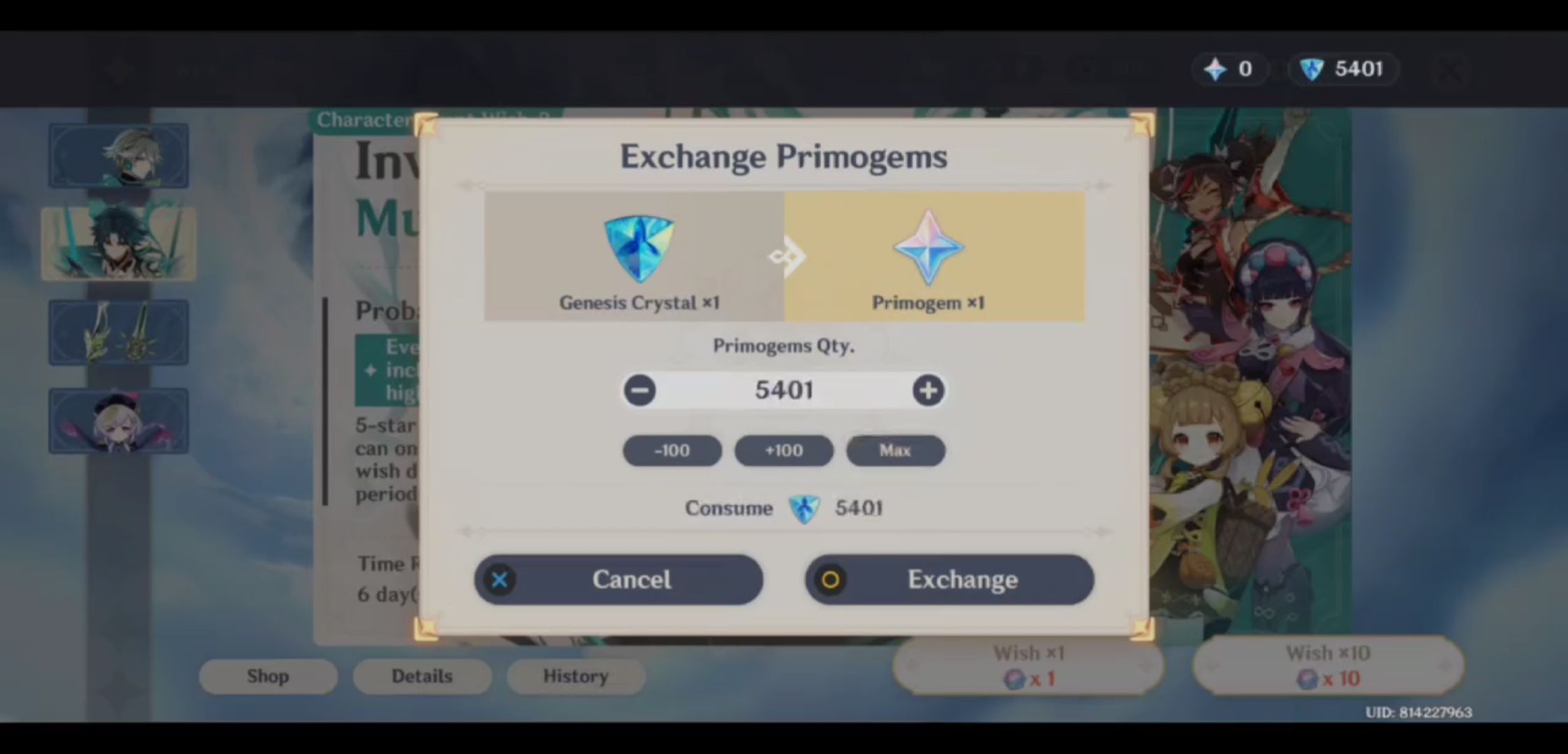 lottery Genshin Impact | HoYoLAB