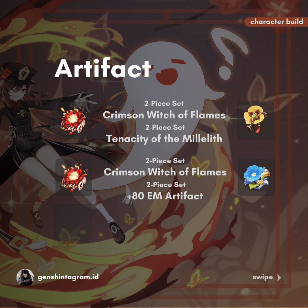 Hu Tao Main DPS build recommendation Genshin Impact | HoYoLAB